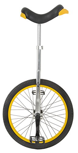 Fun 20 Inch Wheel Pro Aluminum Chrome Unicycle | BikingBee Fun 20 Inch Wheel Pro Aluminum Chrome Unicycle | BikingBee